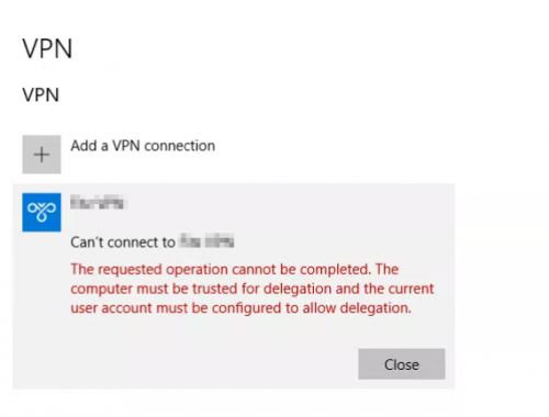 WINDOWS 10 VPN ERROR – COMPUTER NOT TRUSTED - Myrtec